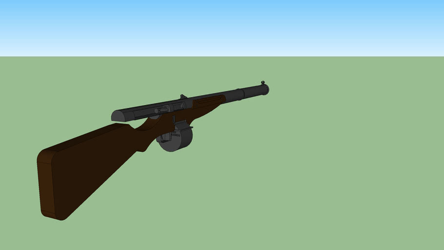 Huot Automatic Rifle | 3D Warehouse