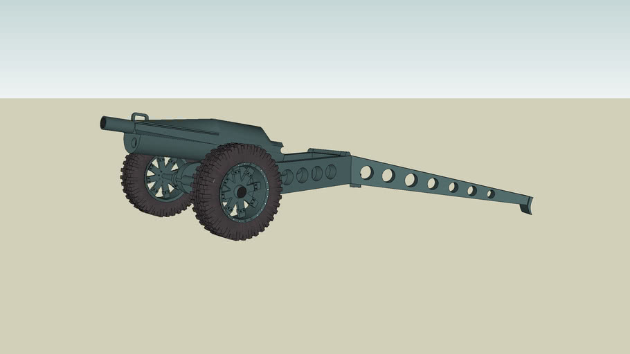 75mm Pack Howitzer | 3D Warehouse