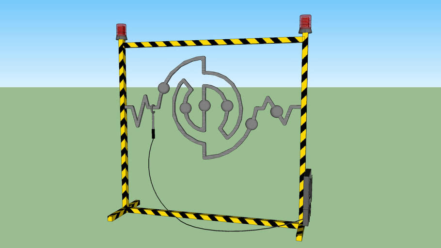 Buzz Wire, Wire loop game | 3D Warehouse