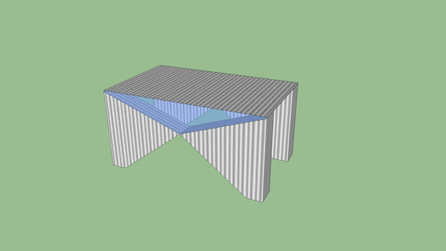 Stainless steel table | 3D Warehouse