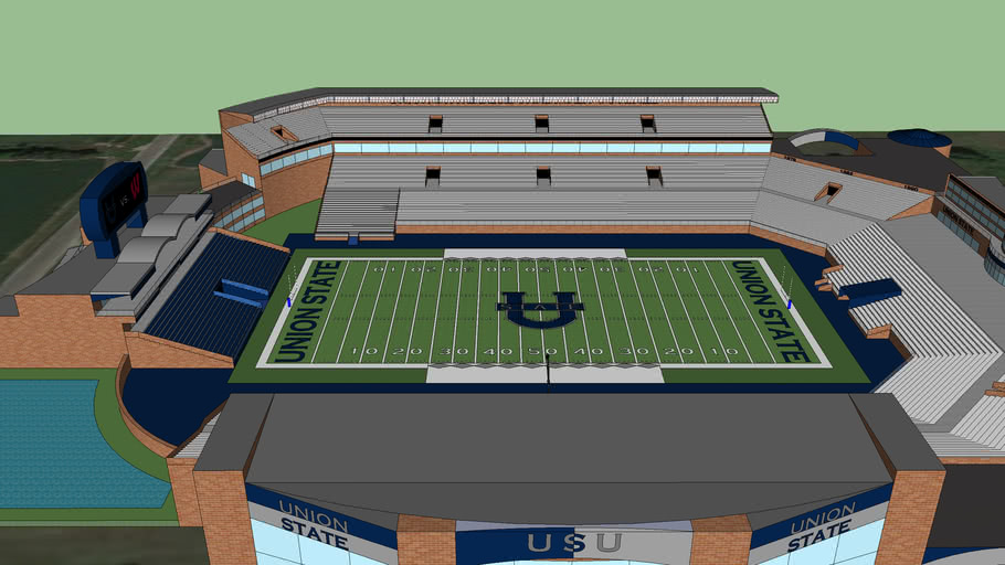 Union State University Stadium | 3D Warehouse