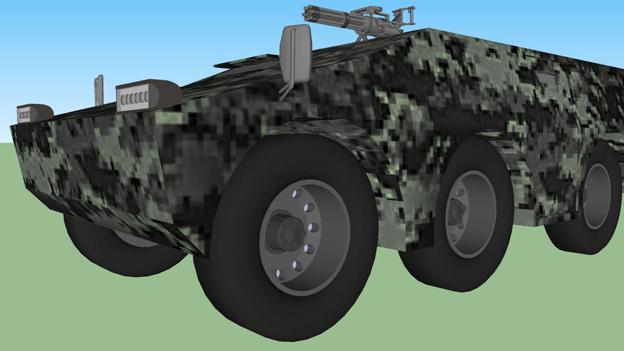 Iveco Puma Italian Army Personnel Transport Tank | 3D Warehouse