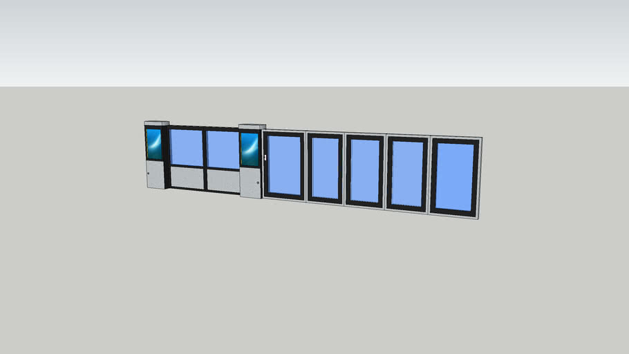 Platform Screen Door | 3D Warehouse