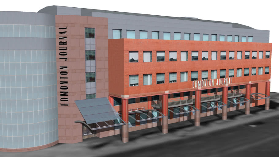 The Edmonton Journal Building | 3D Warehouse