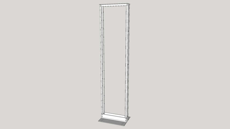 Panduit Rack 2 Post (R2P) 45u | 3D Warehouse