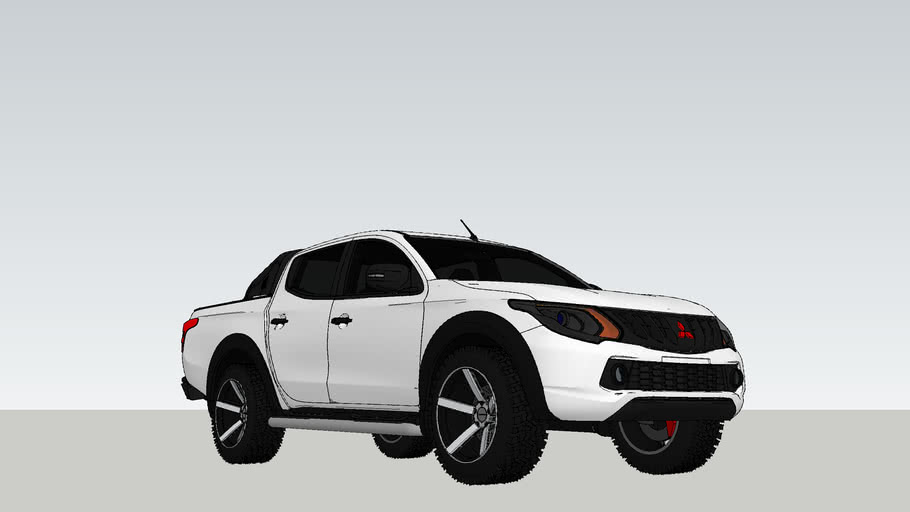 Mitsubishi Triton - 2016 | 3D Warehouse