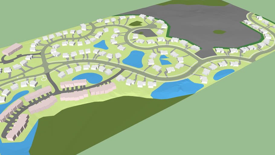 Prefurbia Massing Example: Sommersby – St Cloud, Minnesota | 3D Warehouse