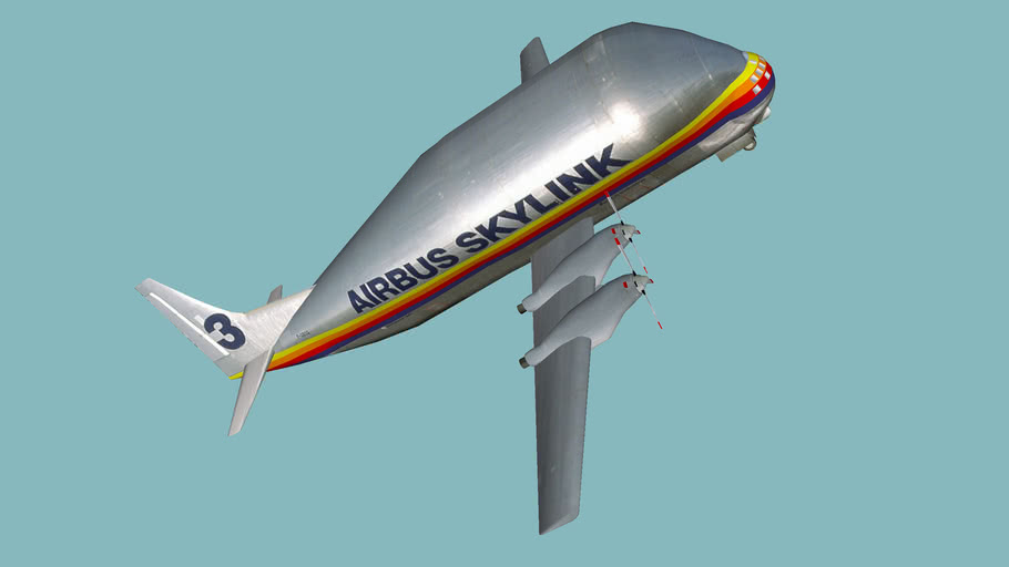 Super Guppy 003 F-GDSG | 3D Warehouse