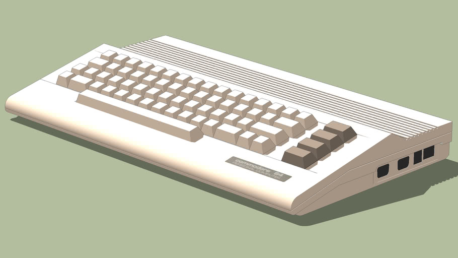 Commodore C64C | 3D Warehouse