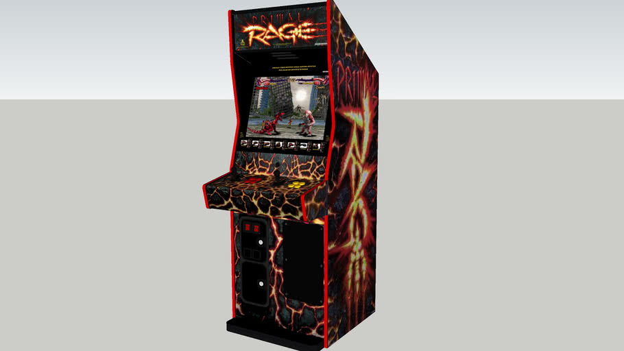 Primal Rage arcade game | 3D Warehouse