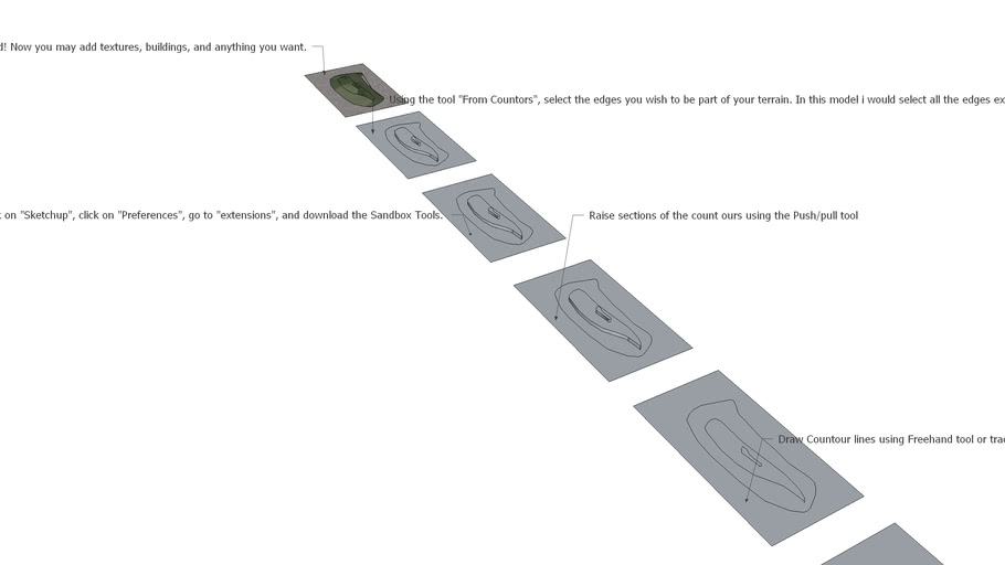 3d Terrain Modeling Tutorial | 3D Warehouse
