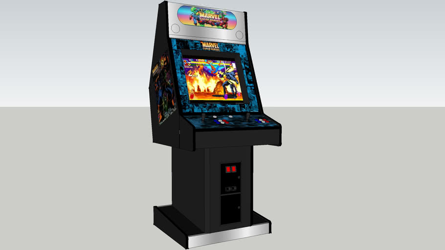 Marvel Super Heroes arcade game | 3D Warehouse