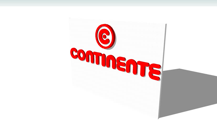 Continente Logo | 3D Warehouse