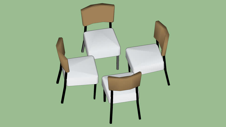 4 seats | 3D Warehouse