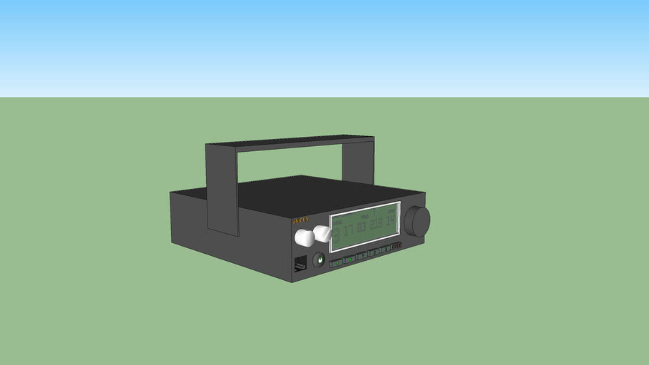 Uniden Scanner | 3D Warehouse