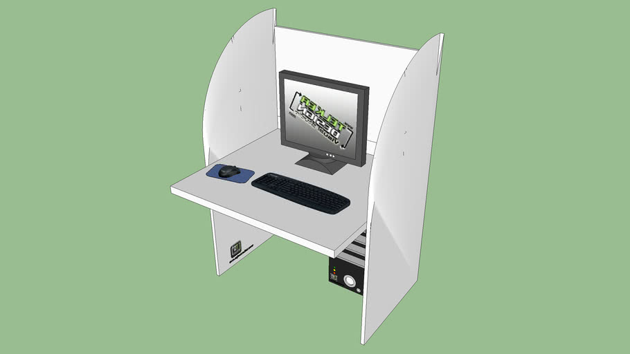 black computer unit | 3D Warehouse