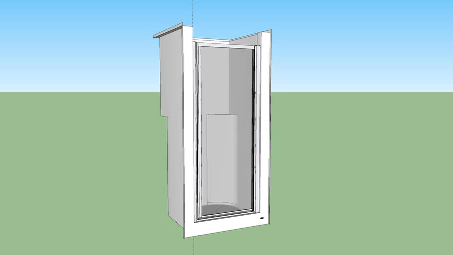 Maax Biarritz shower and door | 3D Warehouse