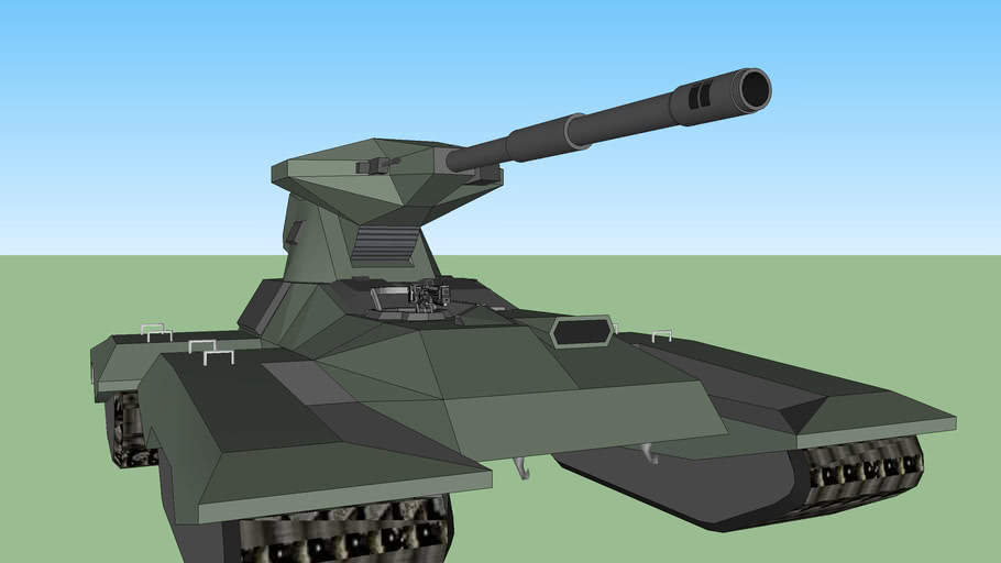 halo scorpion tank M808b | 3D Warehouse