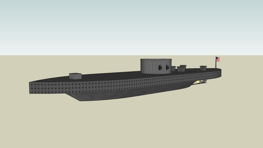 U.S.S. Monitor | 3D Warehouse