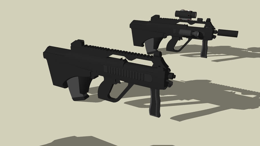 Steyr Aug X**** | 3D Warehouse