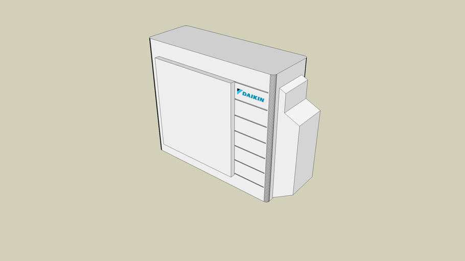 Daikin condenser | 3D Warehouse