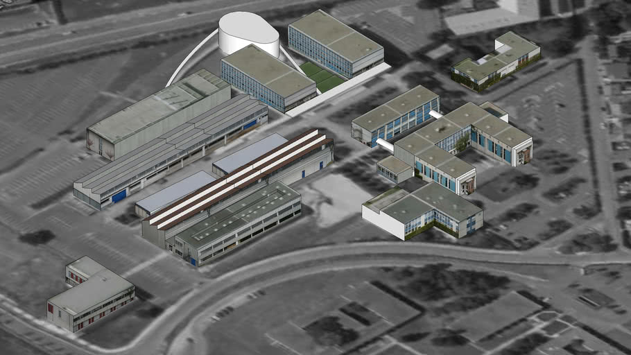 IUT de Reims Châlons Charleville | 3D Warehouse
