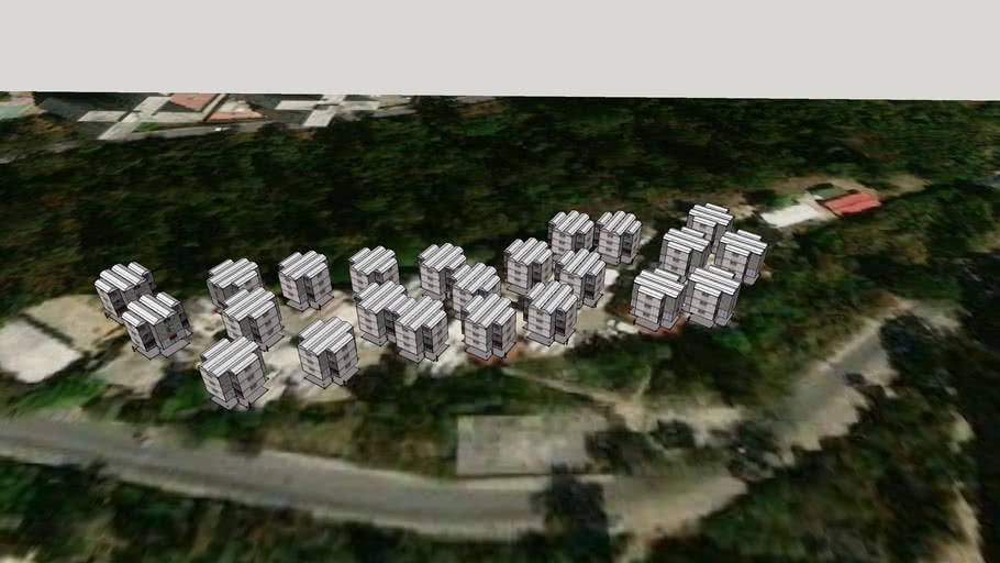 Urbanización La Esperanza 23 unidades de edificios en Casalta III, Caracas | 3D Warehouse