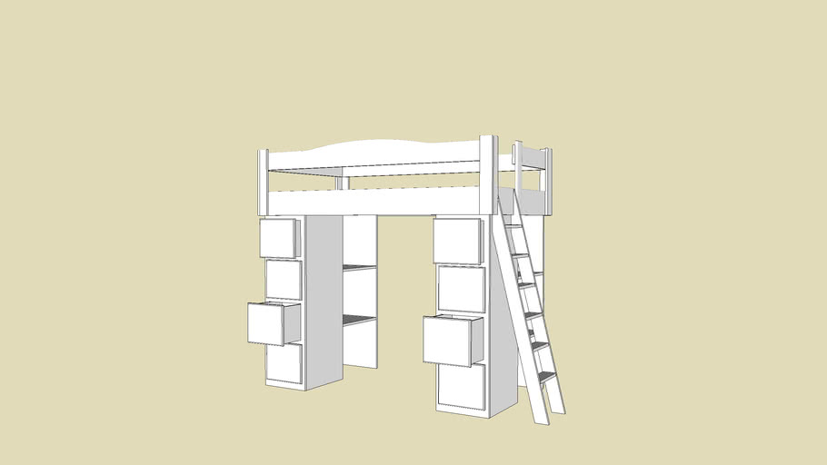Bunk Bed | 3D Warehouse