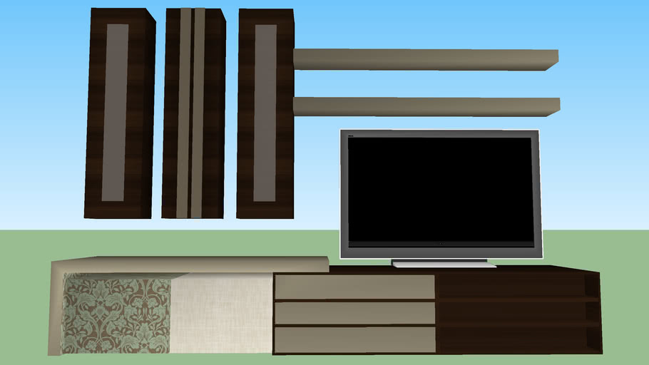 tv composition | 3D Warehouse