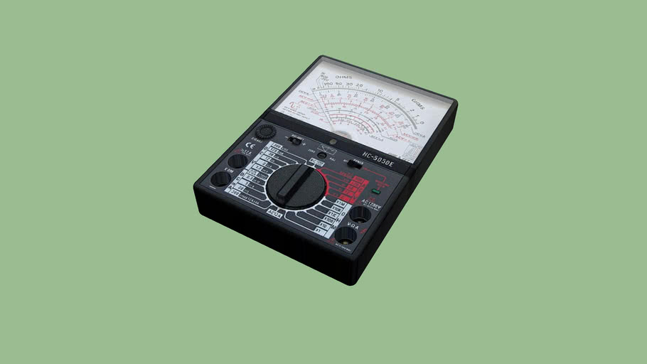 Avometre, Multimetre, Avometer, Multimeter | 3D Warehouse