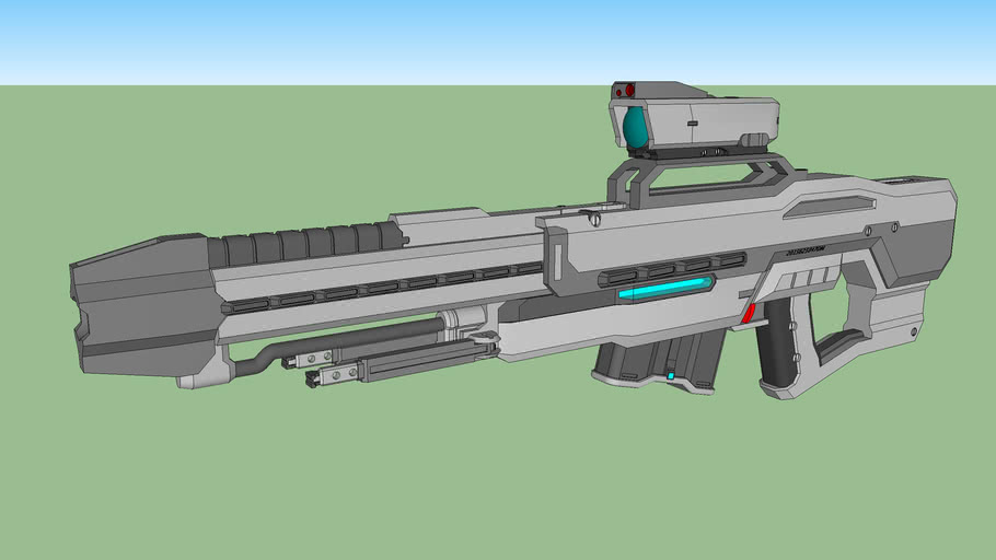 SR-15 Sniper Rail Gun | 3D Warehouse