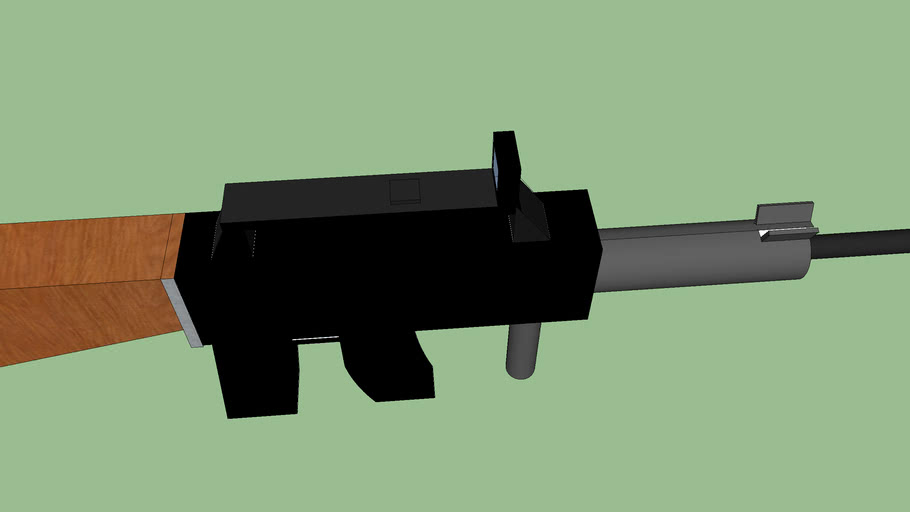 Simple Assault Rifle | 3D Warehouse