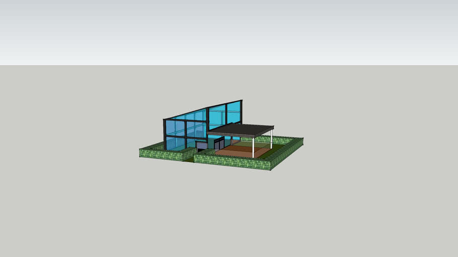 glass house | 3D Warehouse