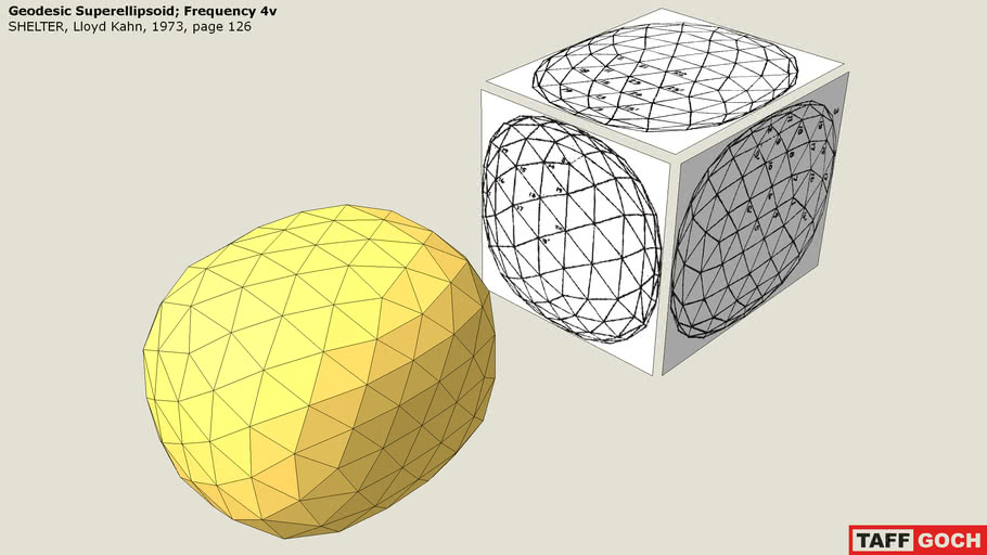 Geodesic Superellipsoid | 3D Warehouse
