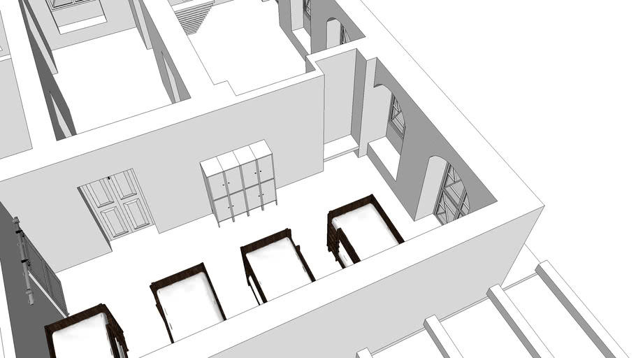 Hostel Model | 3D Warehouse