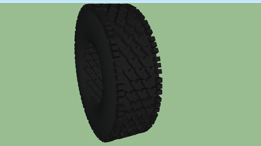 Mud Terrain Tire | 3D Warehouse