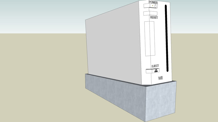 Nintendo Wii | 3D Warehouse
