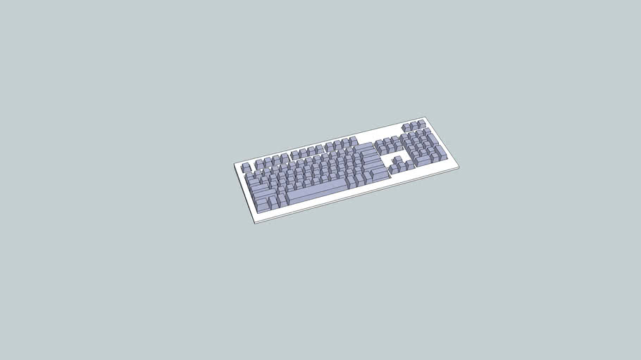 Computer Keyboard | 3D Warehouse