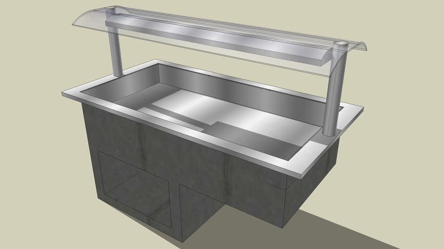 deli fridge | 3D Warehouse