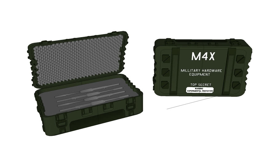 Millitary M4 Case | 3D Warehouse