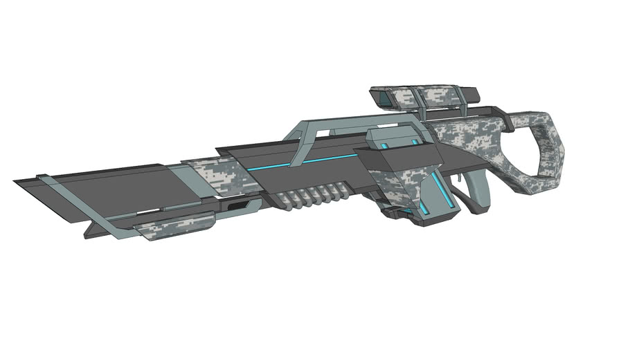 Laser weapon | 3D Warehouse