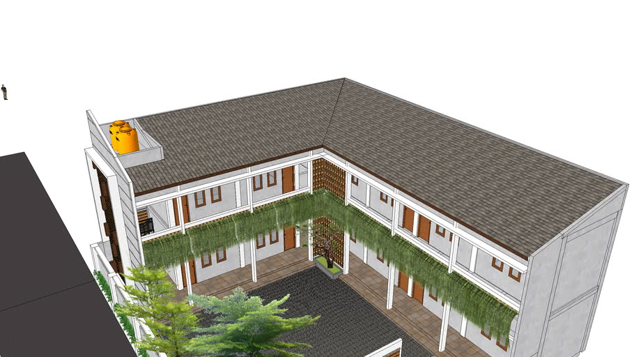 kost 2 lantai by Moriz Guido | 3D Warehouse