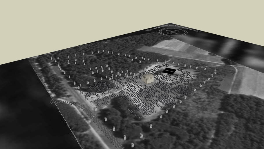 treblinka extermination camp memorial | 3D Warehouse