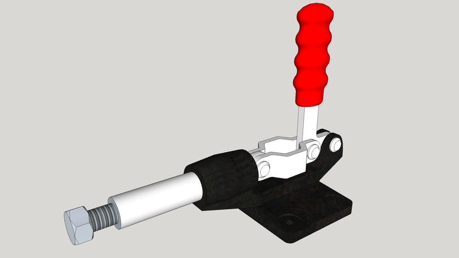 push-pull horizontal toggle clamp, model GH-305-CM | 3D Warehouse