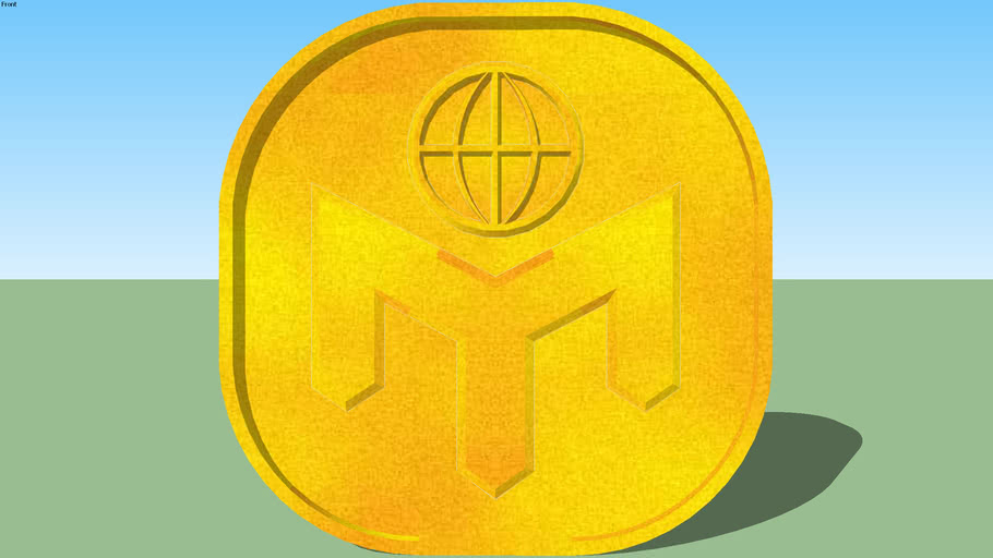 Mensa Gold Logo | 3D Warehouse