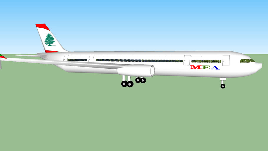 MEA - Middle East Airlines | 3D Warehouse