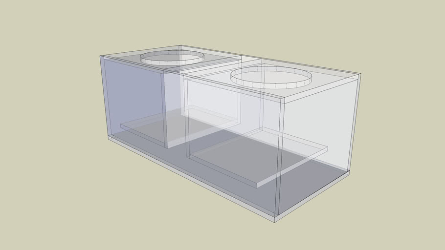 Audioque HDC3 sub box | 3D Warehouse