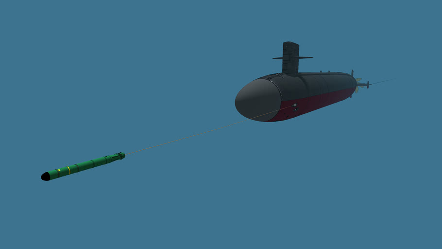 USS BATFISH SSN-681 SUBMERGED | 3D Warehouse