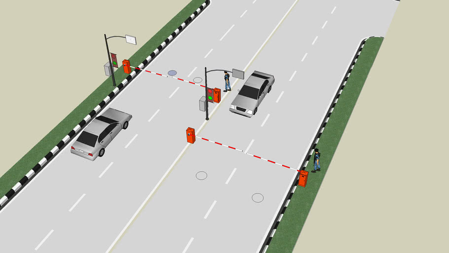 Vehicle Access Control | 3D Warehouse