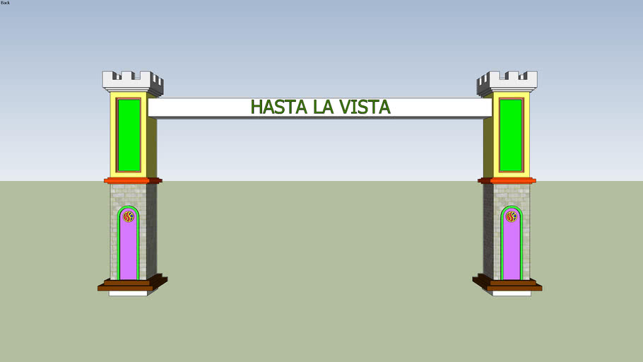 Welcome Arc 0002 | 3D Warehouse